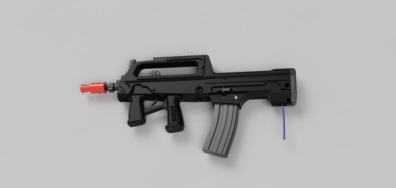QBZ 97B Airsoft Bullpup HPA by BEN in 3D - Etsy