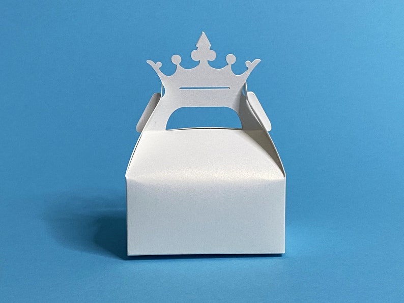 Prince Crown Box SVG Child Gift Box SVG Gift Prince Crown - Etsy