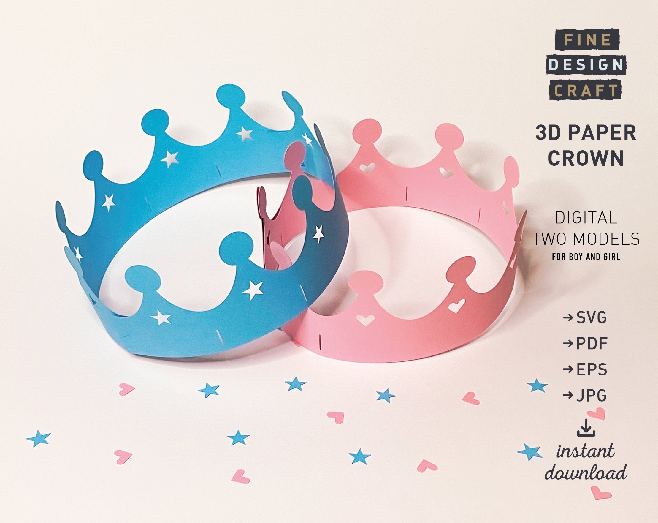 Childrens Crown Designs