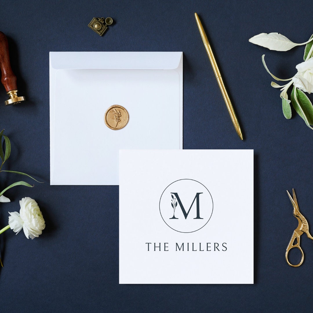 Botanical Letters Monogram Alphabet - SVG and PNG Digital Download With ...