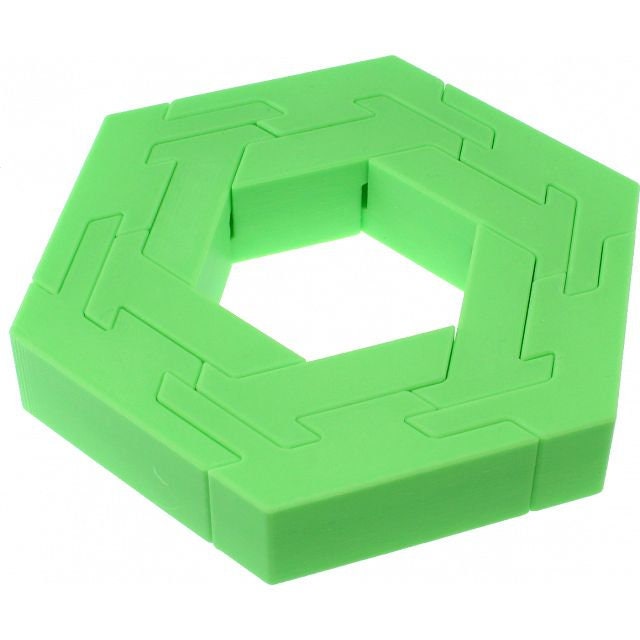 Hexanut Puzzle, 3D Printed, Disentanglement, Brain Teaser, Puzzles ...