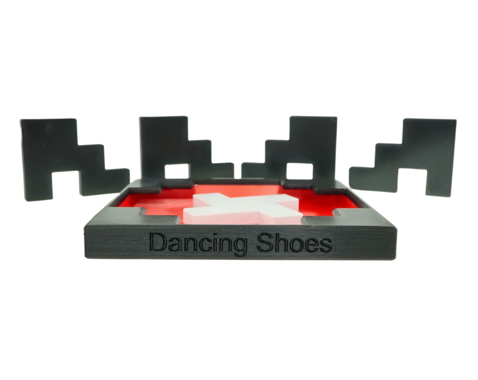 Dancing Shoes Puzzle, 3D Printed, Disentanglement, Brain Teaser ...