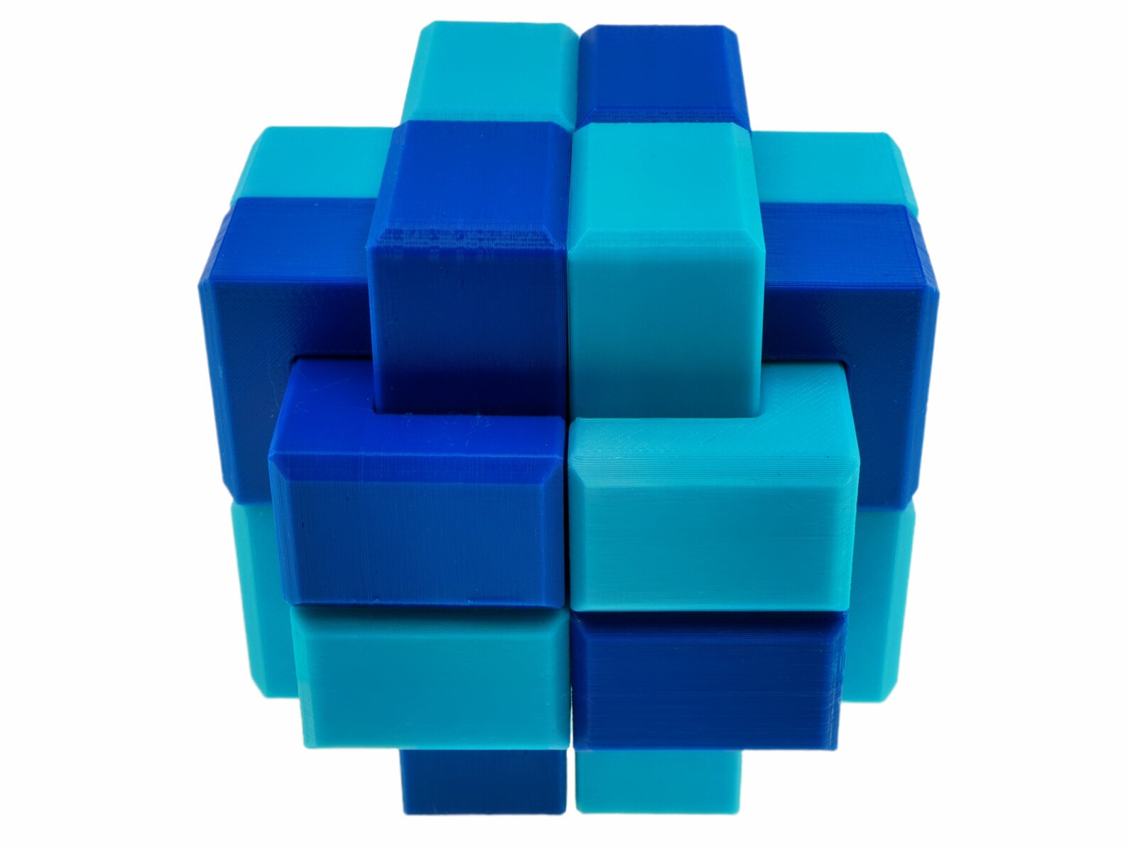 Hippo Puzzle, 3D Printed, Disentanglement, Brain Teaser, Puzzles ...