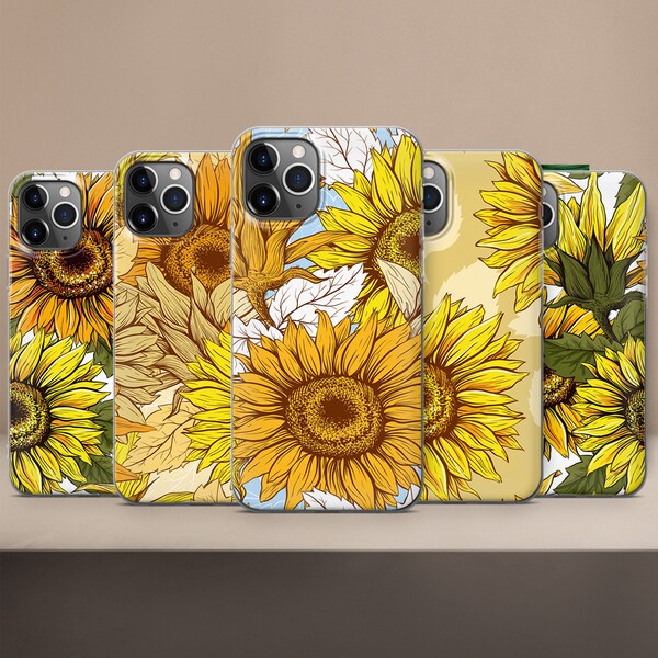 Sunflower Phone Case - Etsy