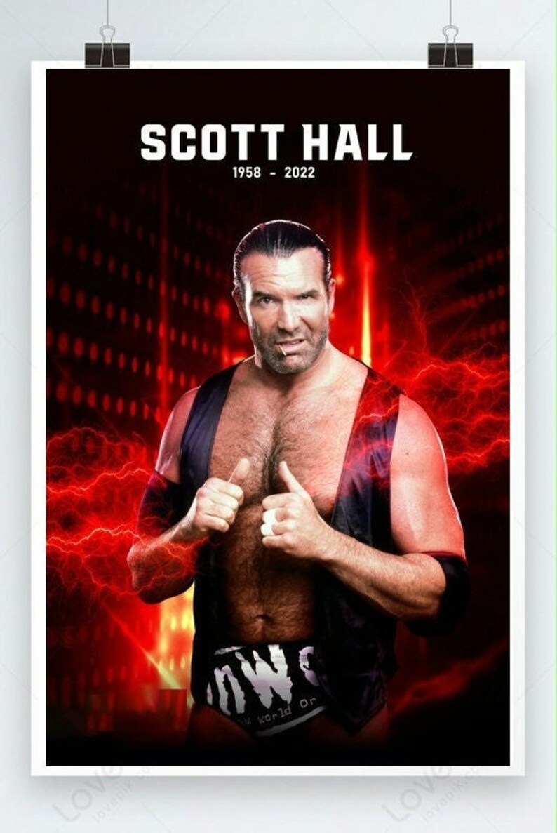 SCOTT HALL POSTER Razor Ramon - Etsy