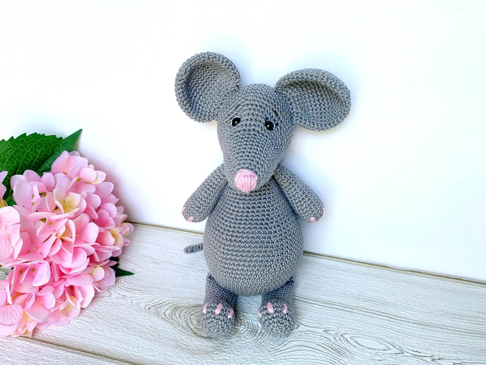 Crochet Mouse Pattern, Amigurumi Crochet Rat Tutorial, Digital Download ...