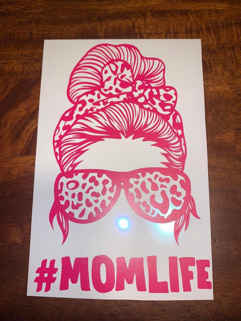 Mom Life Car Decal - Etsy