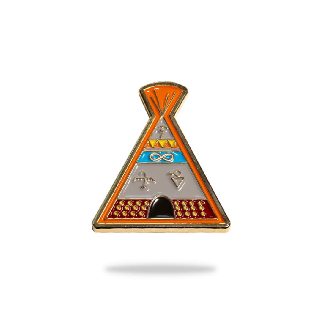Native American Tipi Golf Ball Marker - Etsy