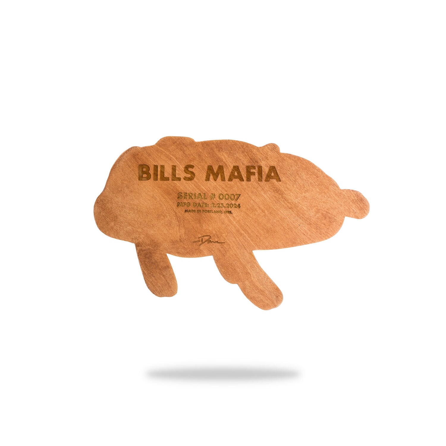 Josh Allen Buffalo Bills potato Logo Wood Wall Art - Etsy