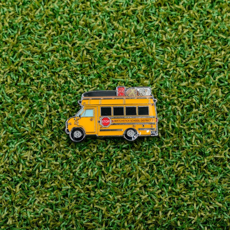 School Bus Golf Ball Marker - Etsy