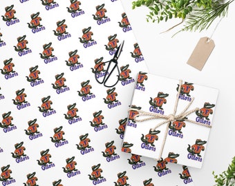 Florida Gators Wrapping Paper - Etsy