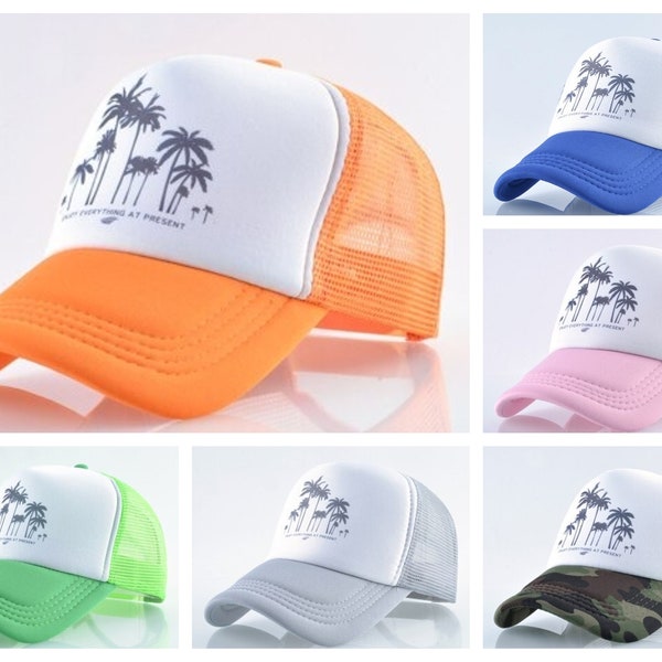Baseball Cap Palm Tree - Etsy