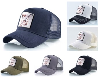 Pig Baseball Cap - Etsy