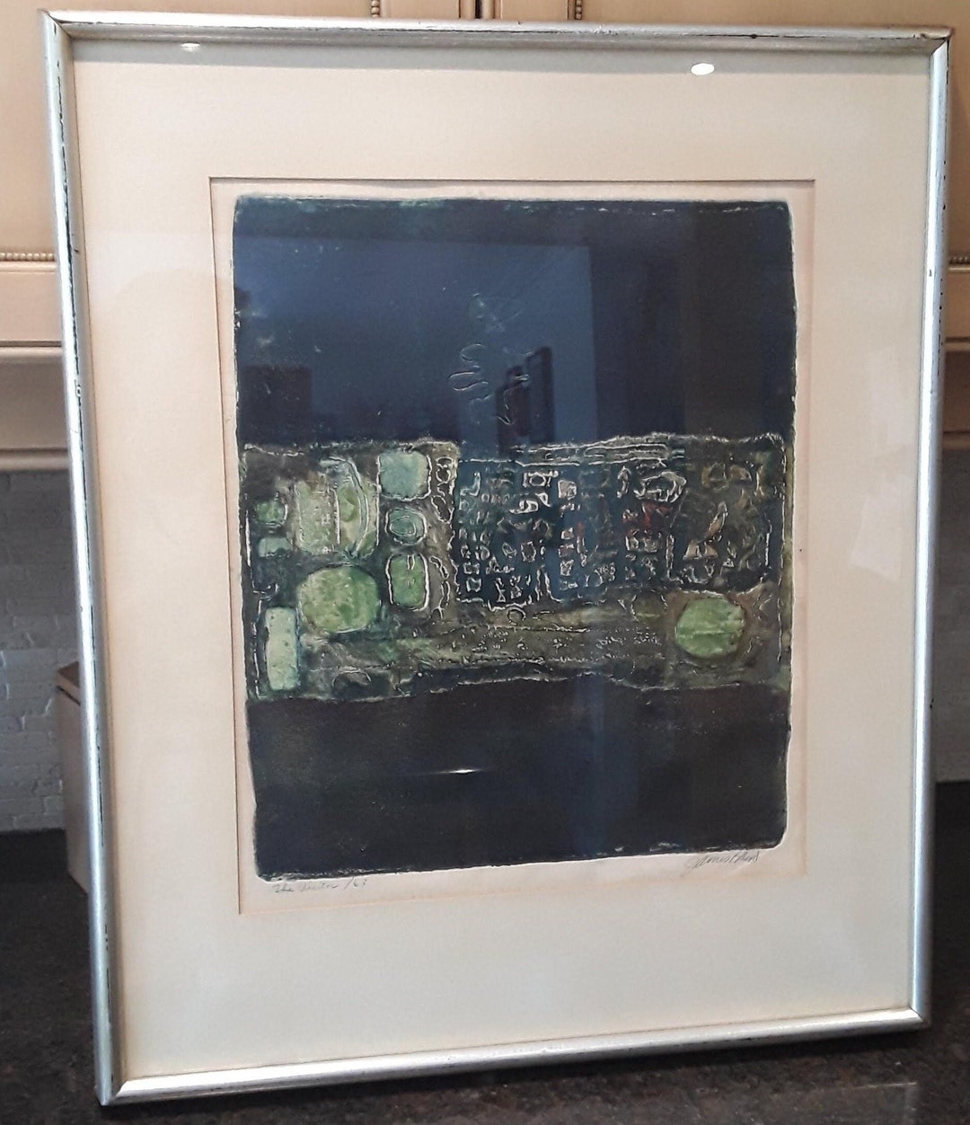 James Henderson Boyd, Colour Embossed Etching the Visitor 1963 ...