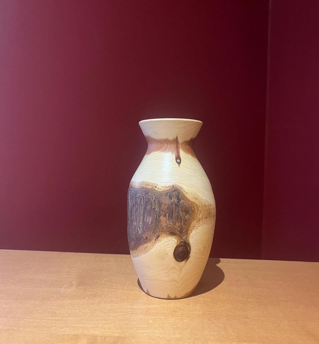 George Burt Turned Wood Vase, National Gallery of Canada Artist - Etsy