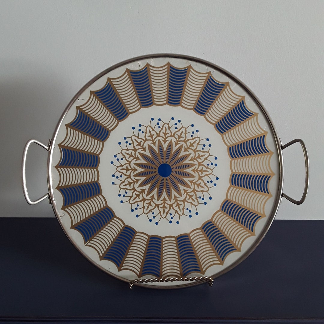 Art Deco Metal Cake Plate, Made in Germany 1930's Vintage Tea Party - Etsy