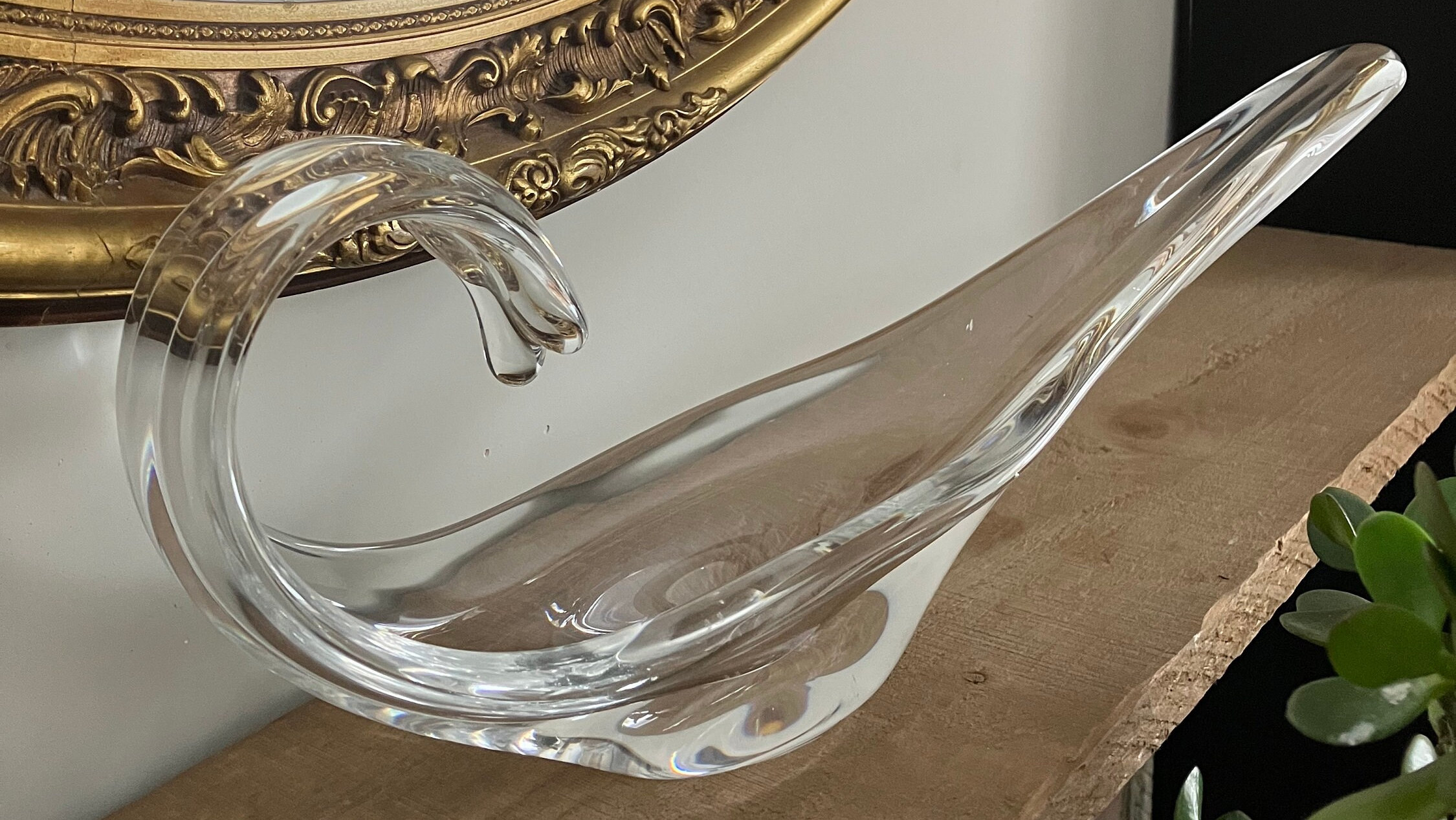 Crystal French Art Glass, Designed and Signed “schneider France ...