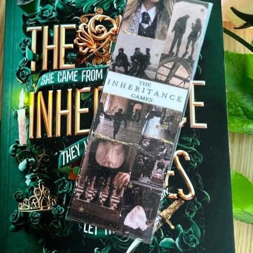 The Inheritance Games Bookmark Booktok Jennifer Lynn - Etsy