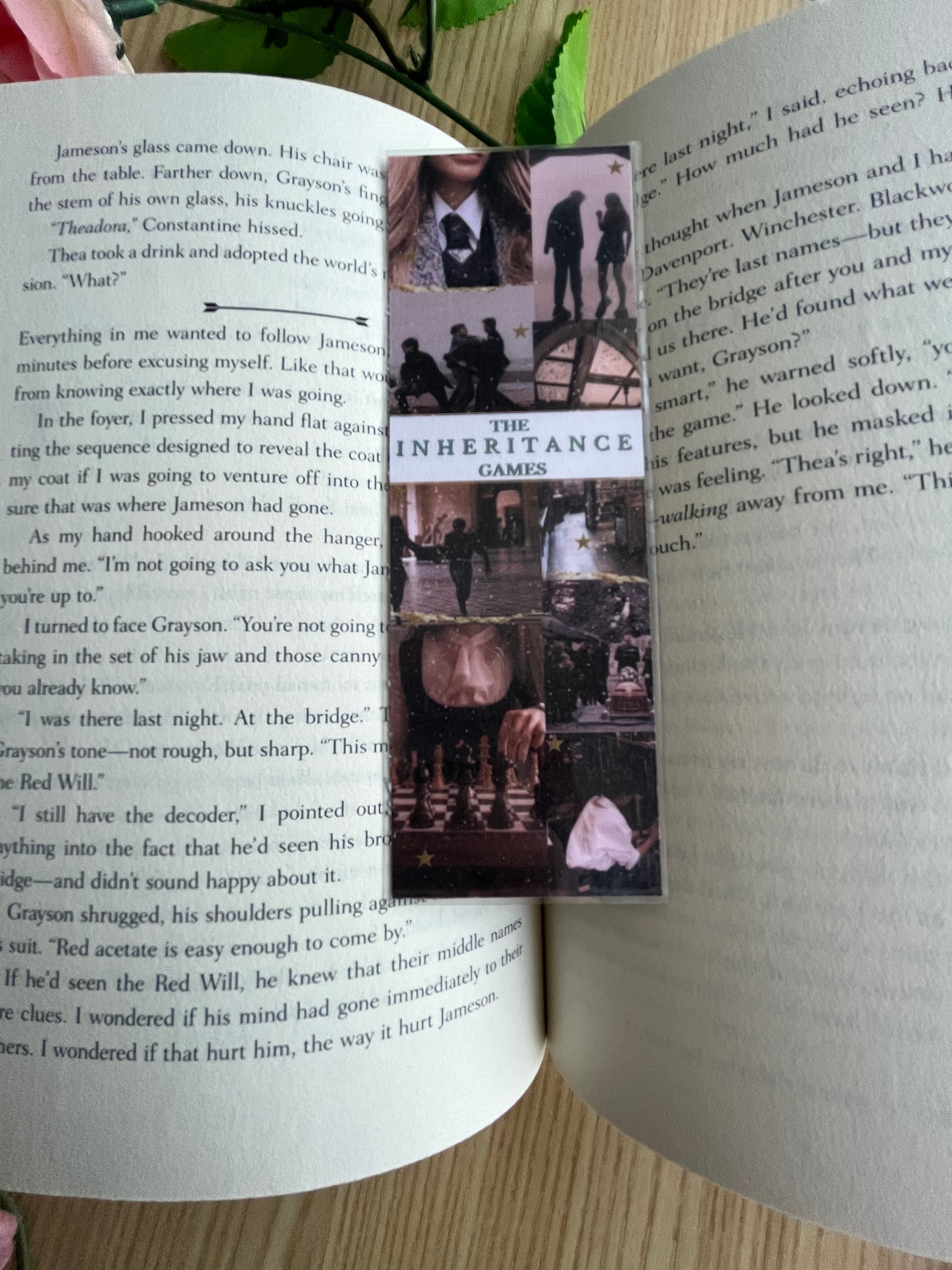 The Inheritance Games Bookmark | Booktok | Jennifer Lynn Barnes - Etsy