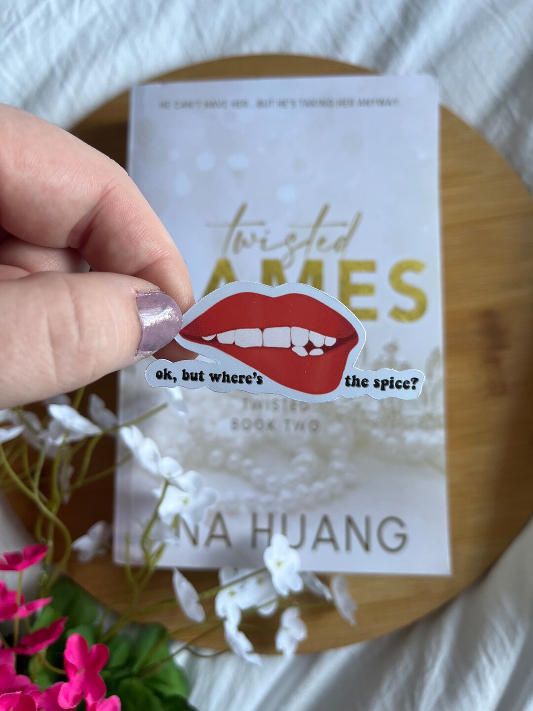 Where's the Spice Book Sticker | Booktok - Etsy