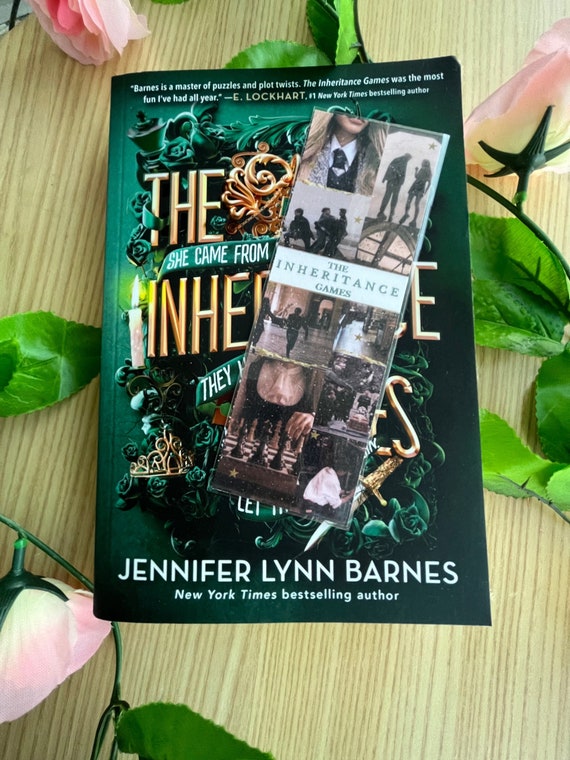 The Inheritance Games Bookmark Booktok Jennifer Lynn - Etsy