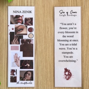 Six of Crows Bookmark | Booktok | Leigh Bardugo - Etsy