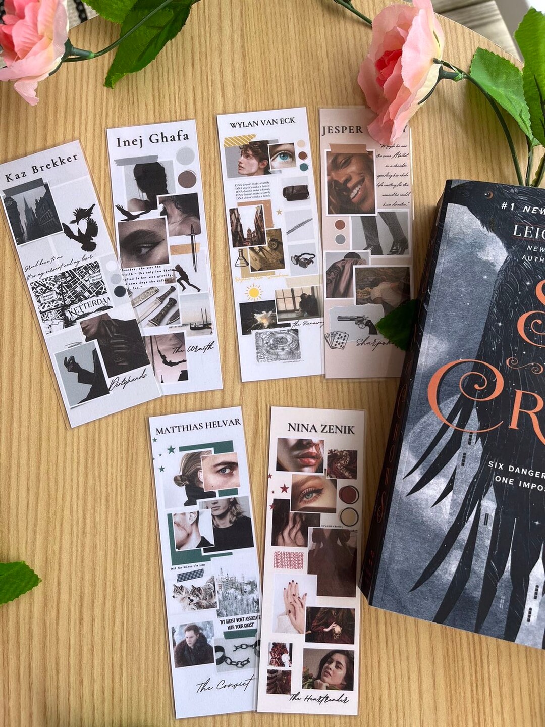 Six of Crows Bookmark | Booktok | Leigh Bardugo - Etsy