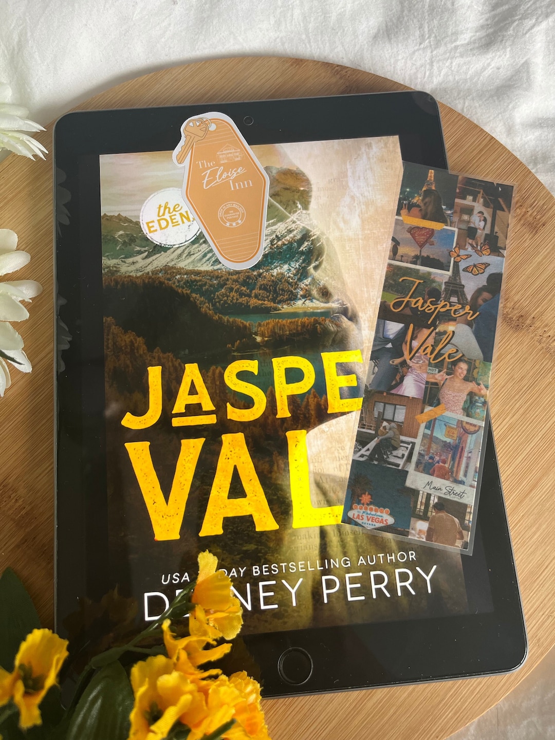 Jasper Vale Bookmark & Sticker Bundle | Edens Series | Devney Perry - Etsy
