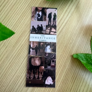 The Inheritance Games Bookmark | Booktok | Jennifer Lynn Barnes - Etsy