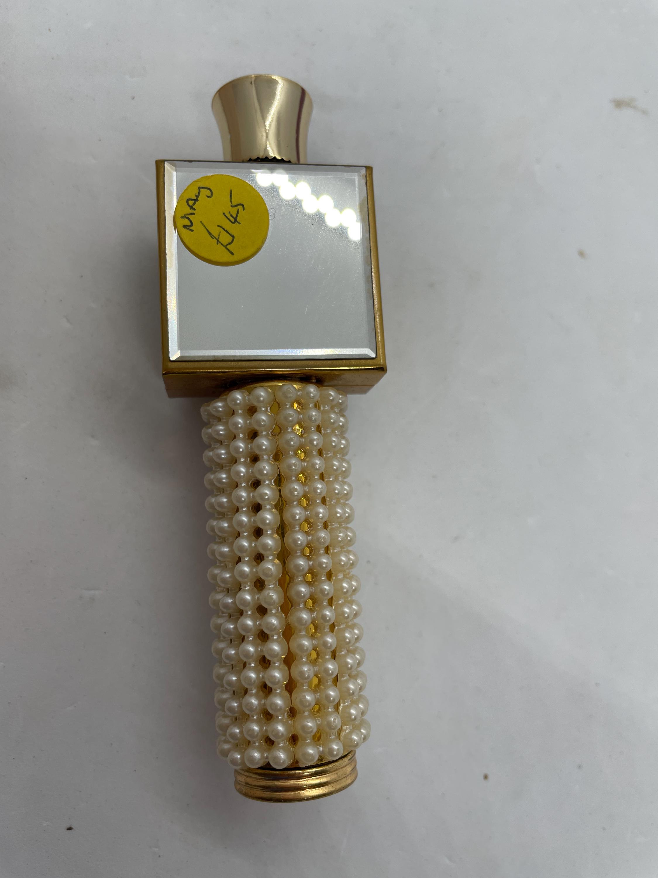 Wiesner of Miami Trickettes Empty Perfume Bottle and Lipstick Case - Etsy