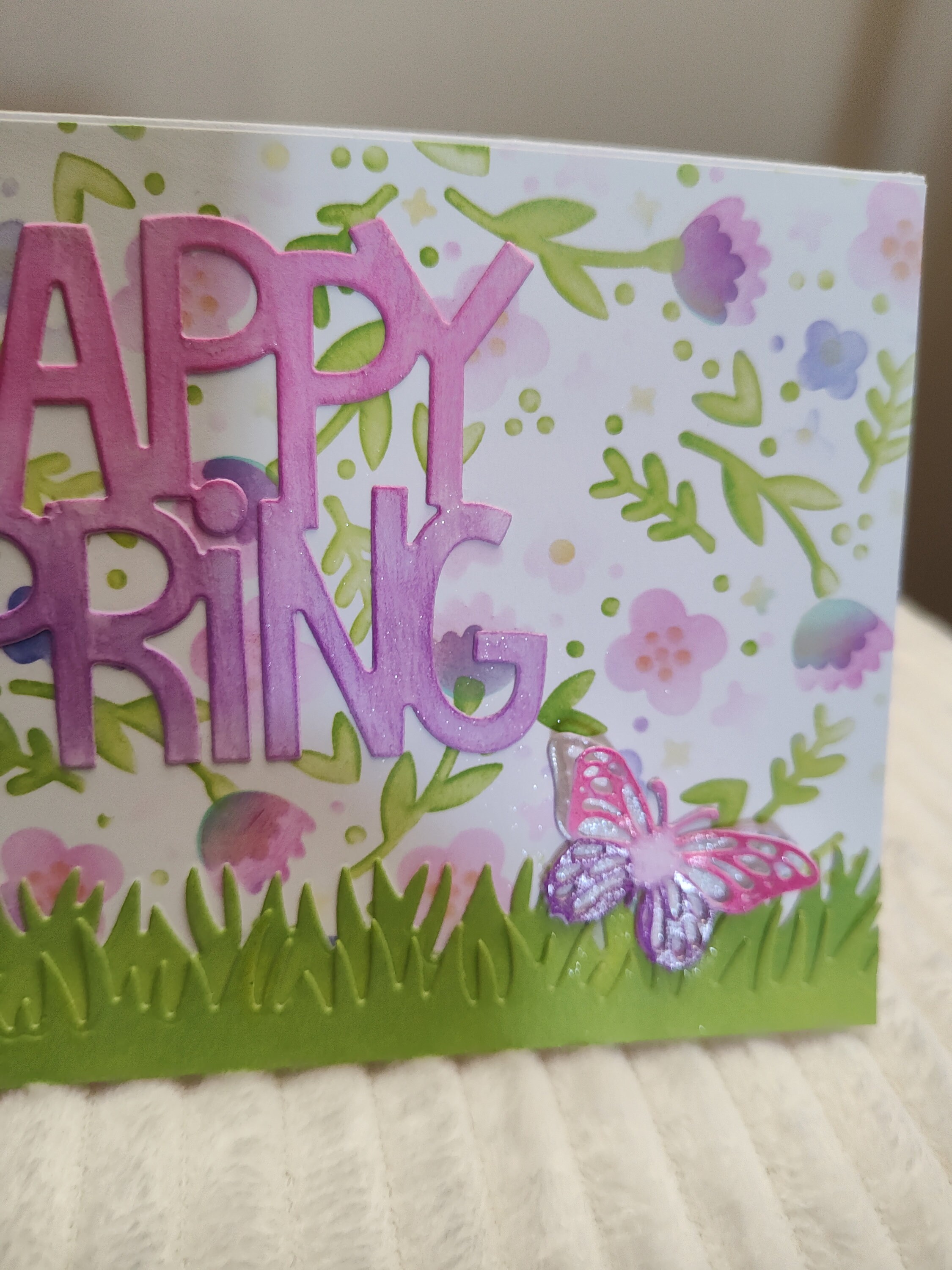 Happy Spring Greeting Card - Etsy