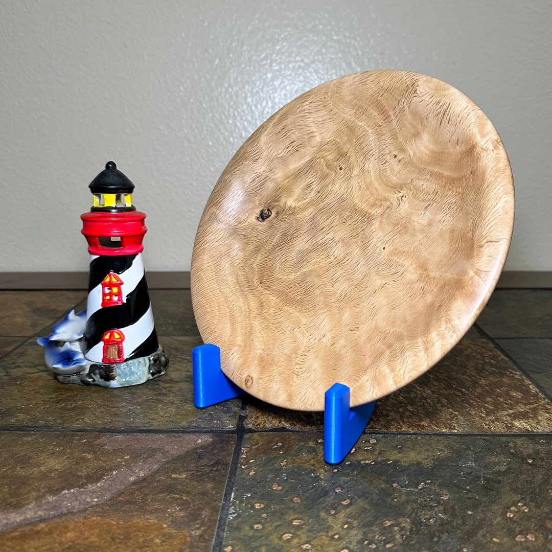 9-1/2 Inch Diameter Hand Turned Oak Bowl Great Gift Decorative or ...