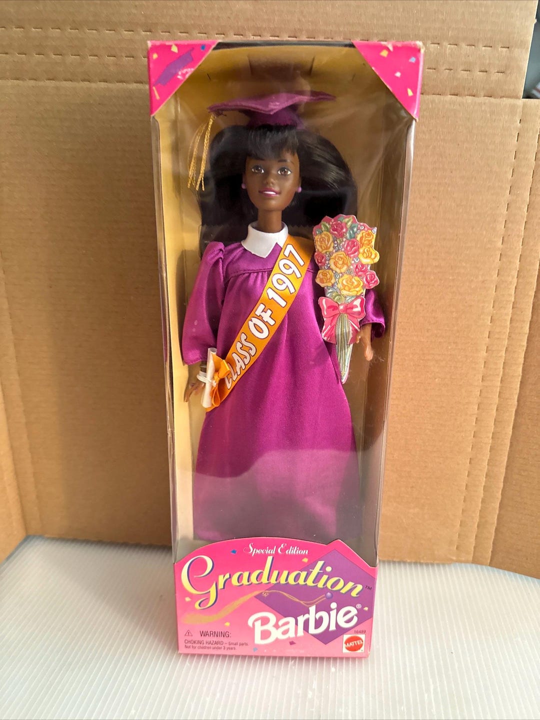 Special Edition African American Graduation Barbie #16489 Sealed 1997 ...