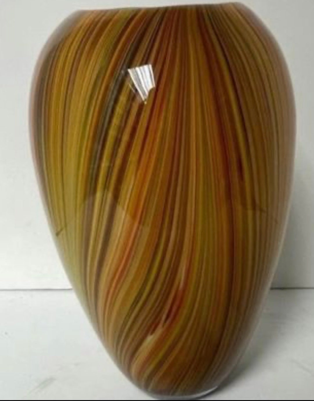 Vtg Teleflora Blown Glass Vase - Etsy