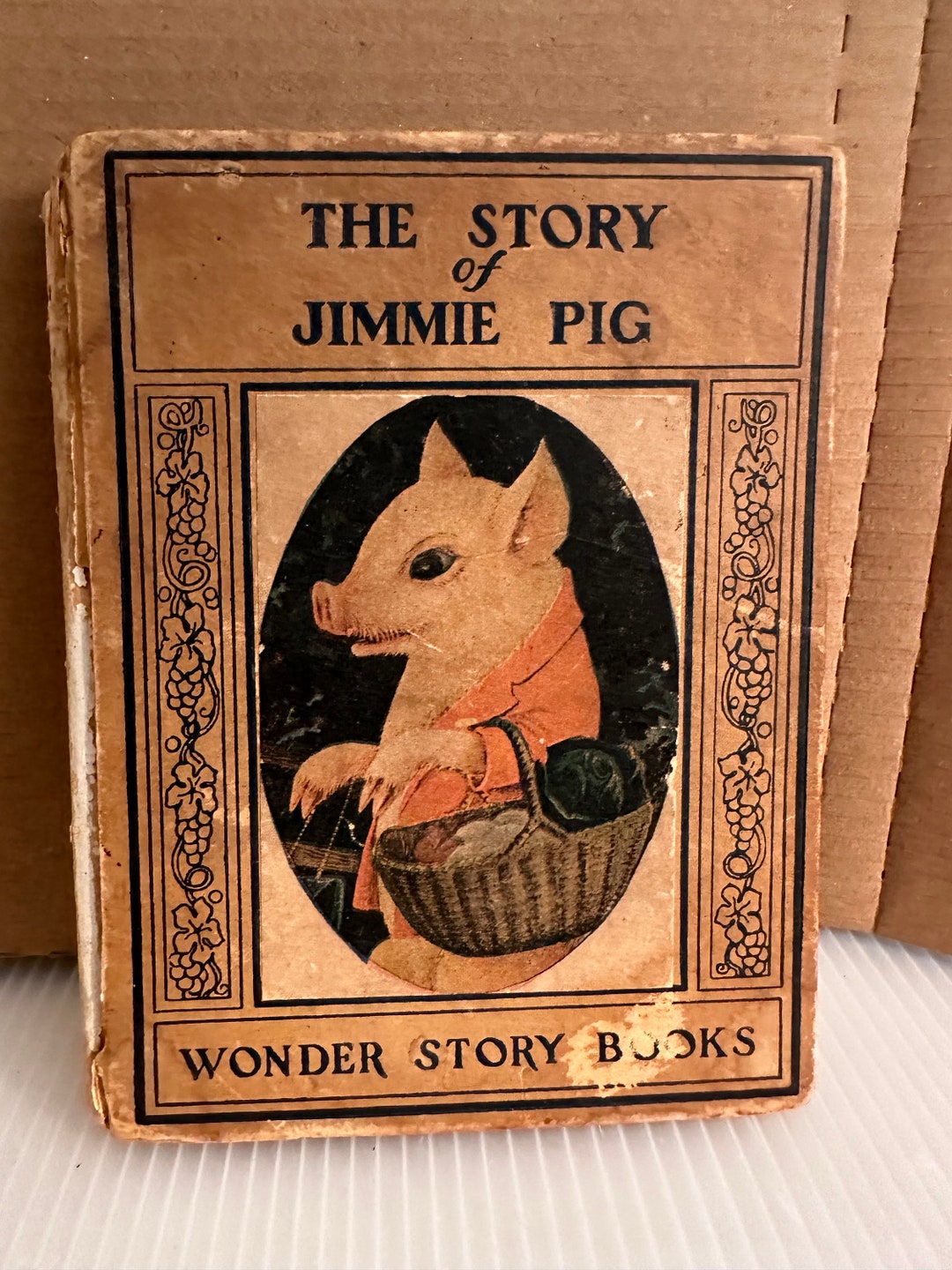 RARE 1908 the Story of Jimmy Pig Wonder Story Book by Marjorie Manners ...