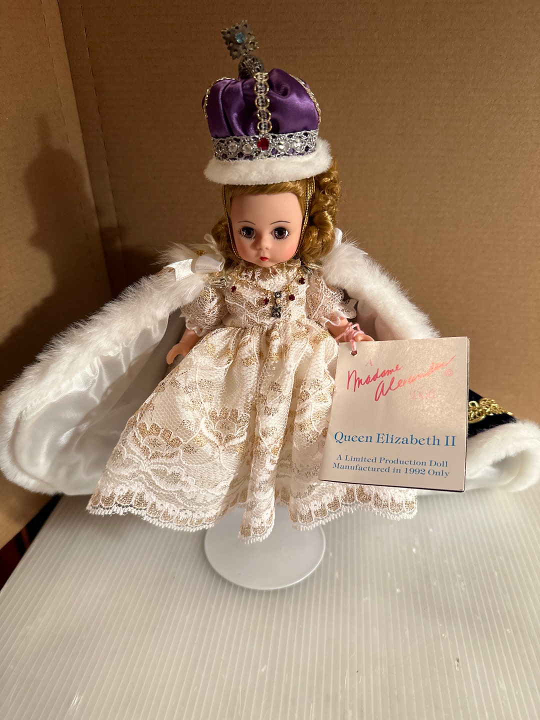 RARE Madame Alexander Queen Elizabeth Ll, 8 Coronation Doll - Etsy
