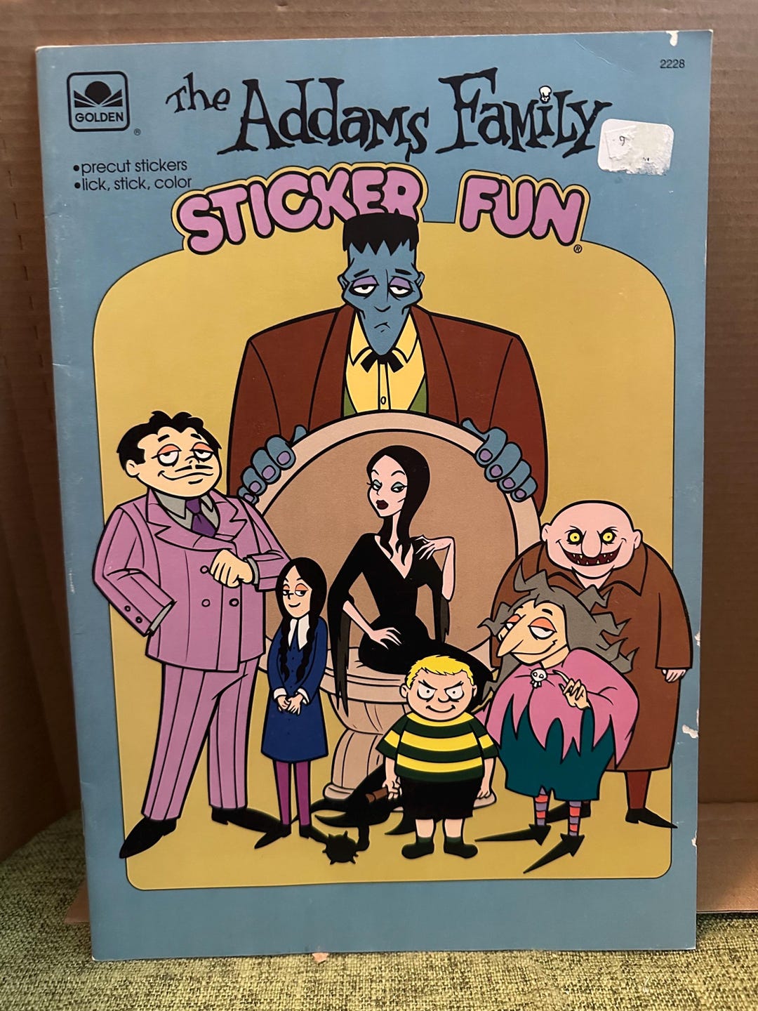 RARE Vintage Addams Family Sticker Book UNUSED. 1983 - Etsy