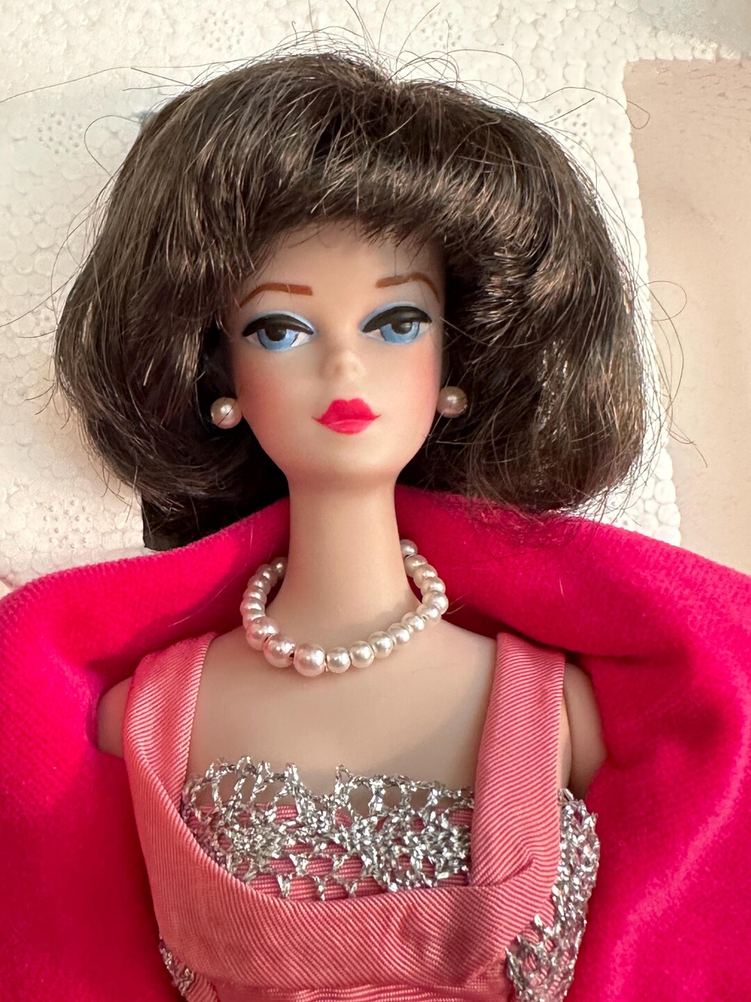 1990 Sophisticated Lady Barbie 1965 Porcelain Doll Mattel 5313 New in ...