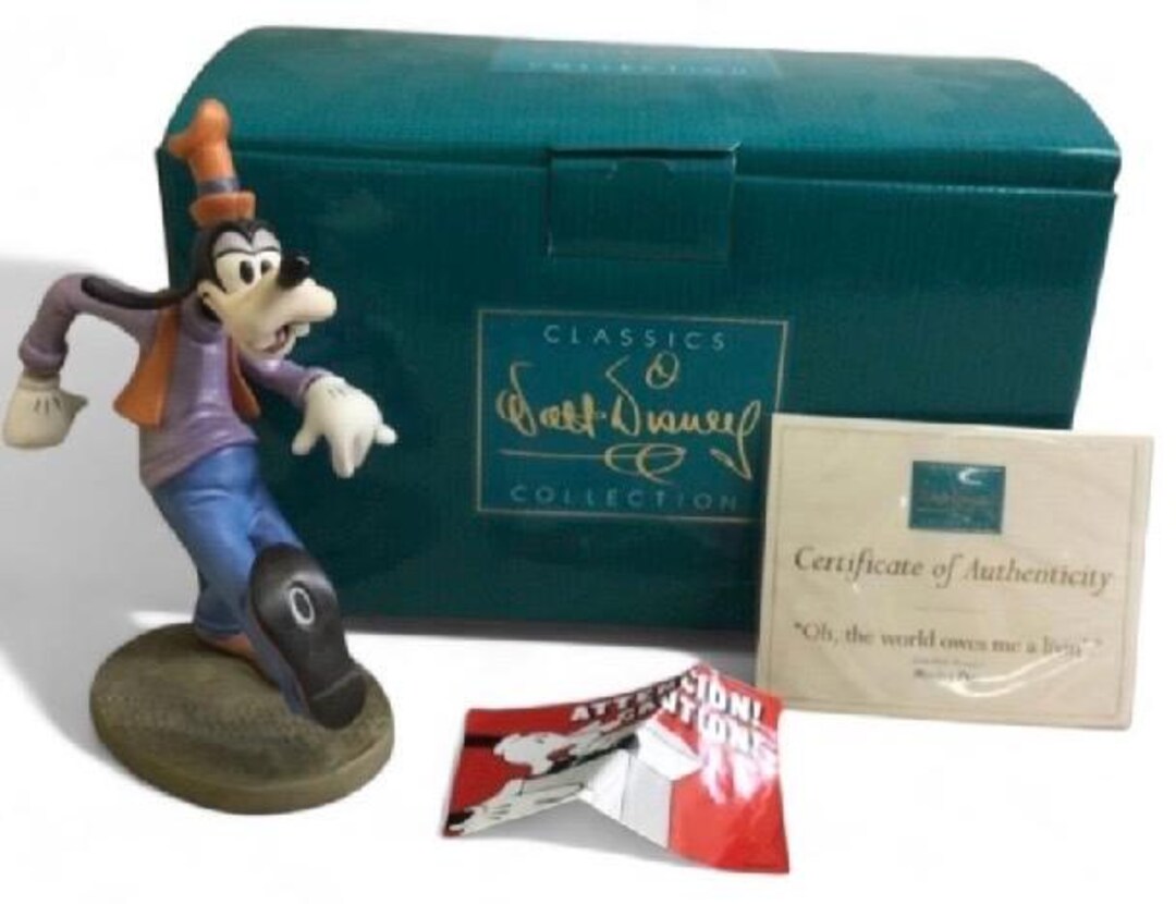 WDCC Goofy Moving Day Members Only Sculpture 1997 - Etsy