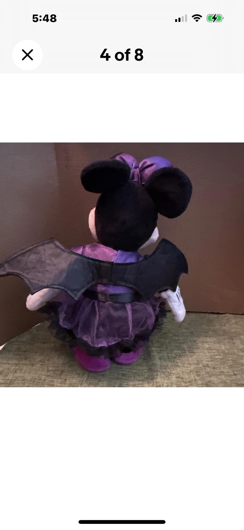 Disney Animated Minnie Mouse in Vampire Costume 12” by Gemmy - Etsy