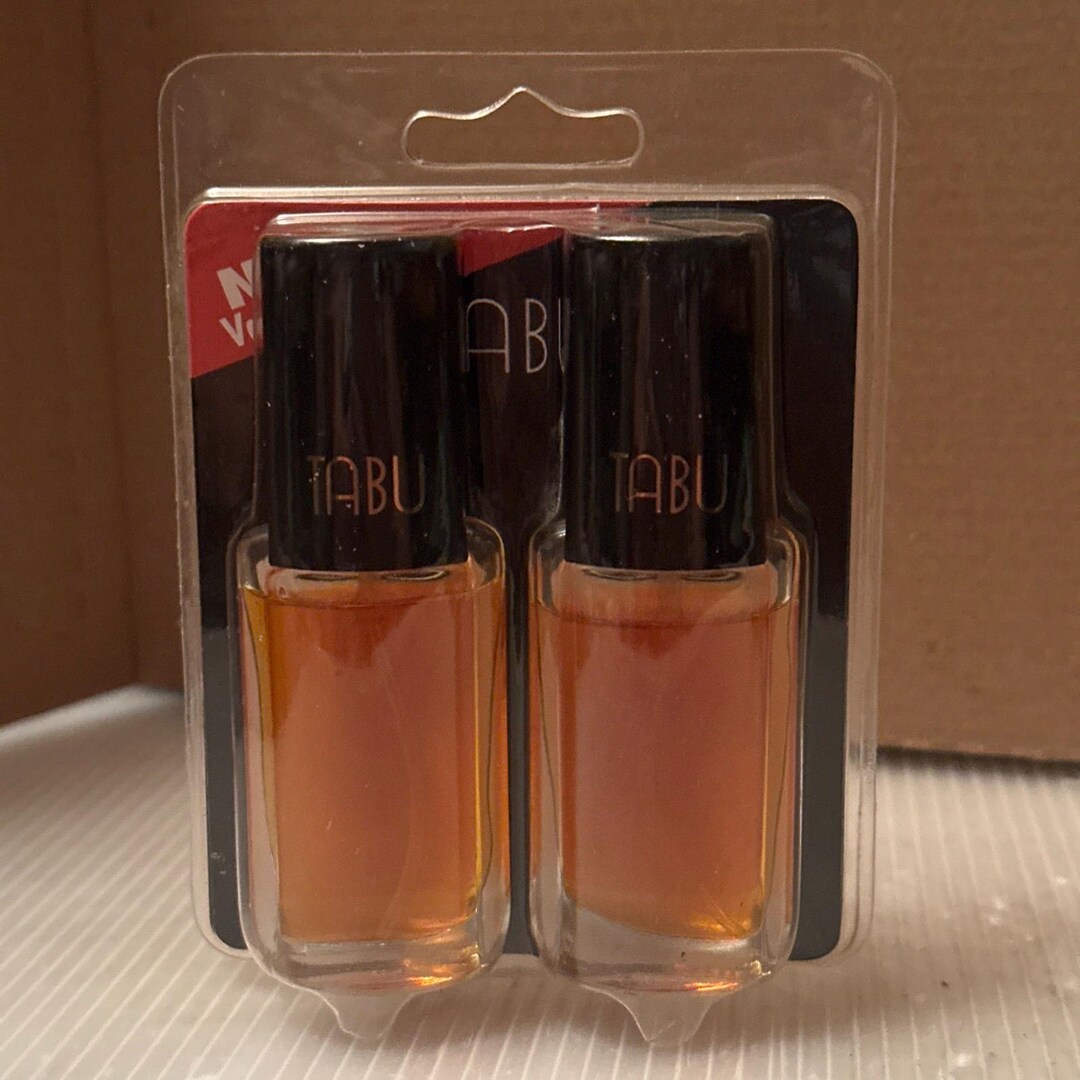 Vintage TABU Spray Mist Concentrate Perfume Double Pack Each 1/2oz 15ml ...