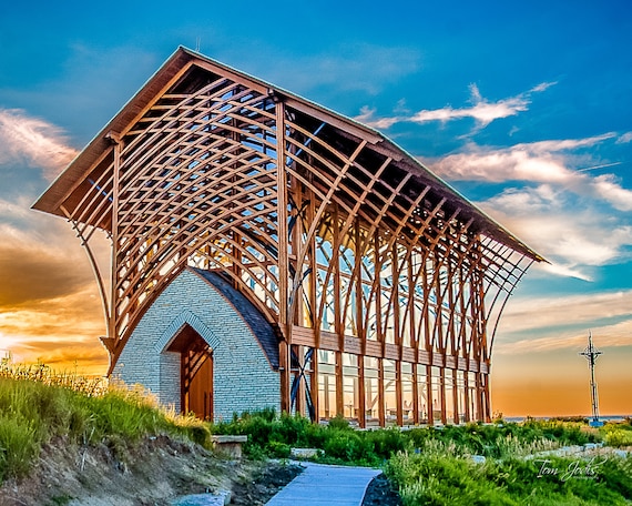 Holy Family Shrine Gretna Nebraska Chapel Rural Country - Etsy