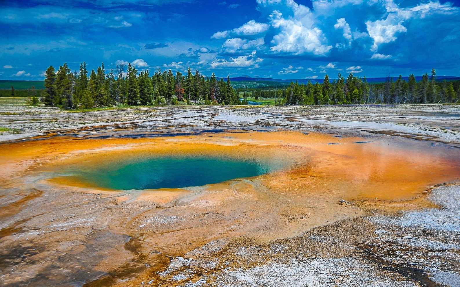 Grand Prismatic Spring Yellowstone National Park Photography Print ...