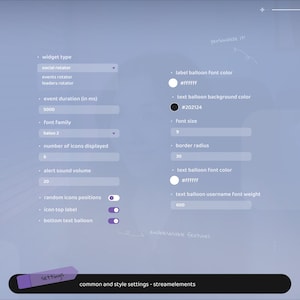 Event Rotator Widget | Socials, Alerts & Leaders | Compact Glowy - Neo ...