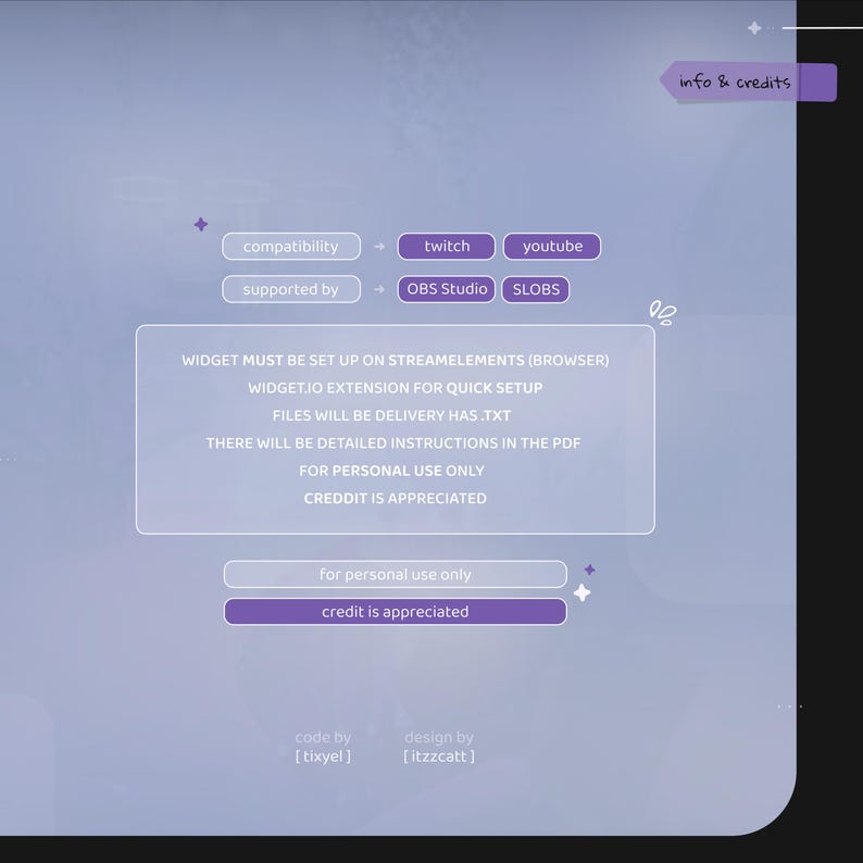 Slots Widget | Events & Channel Points System | Compact Glowy - Neo - Etsy