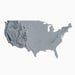 USA Topographic Map 3D Model File | Stl File for CNC Milling and 3D ...