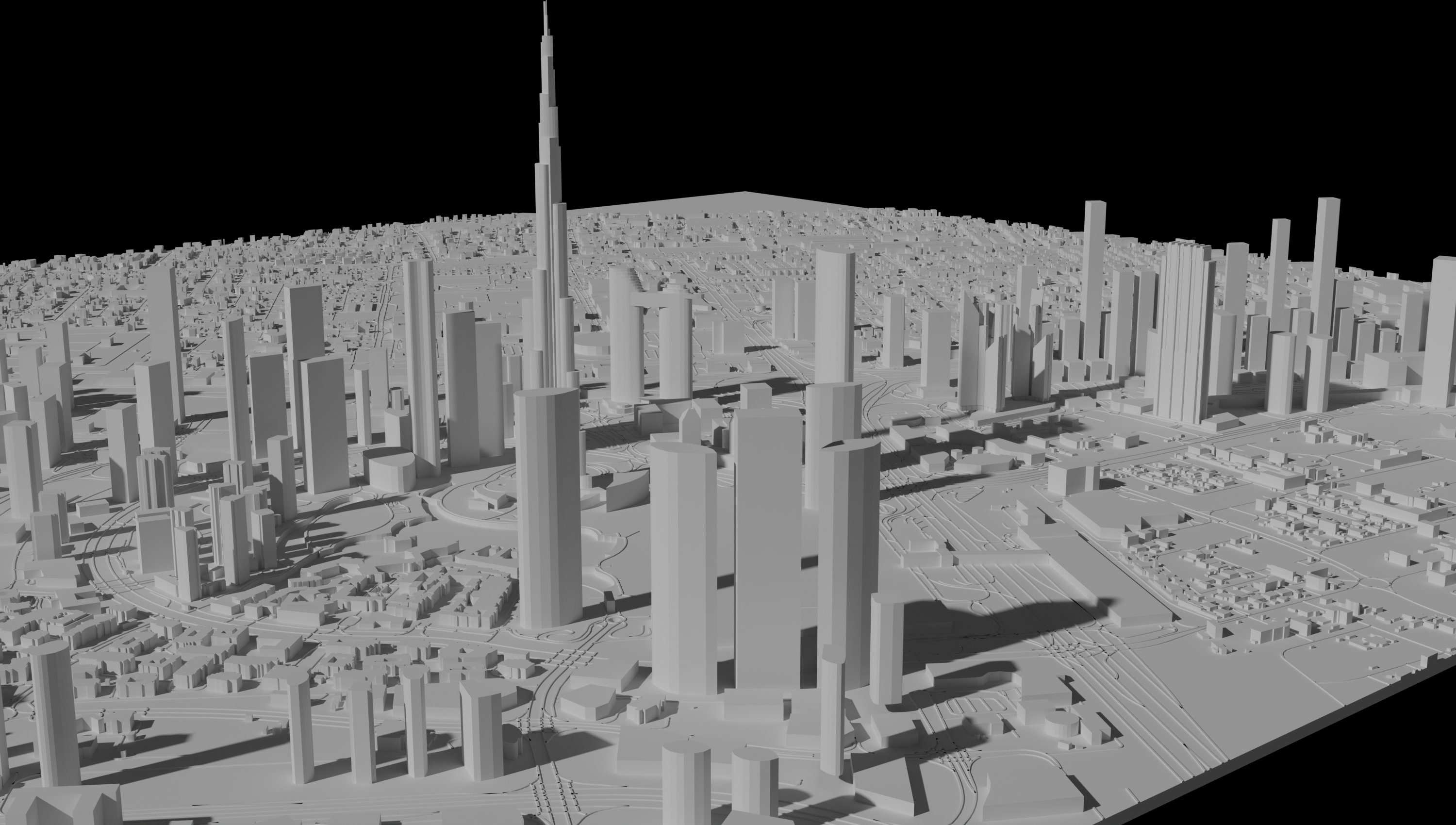 Custom City Stl File 3D Printable 3D Model of Your City - Etsy