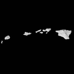 State of Hawaii Topographic Map 3D Model File | Stl File for CNC ...