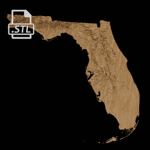 3d Hawaii Map Files Cnc File - Etsy