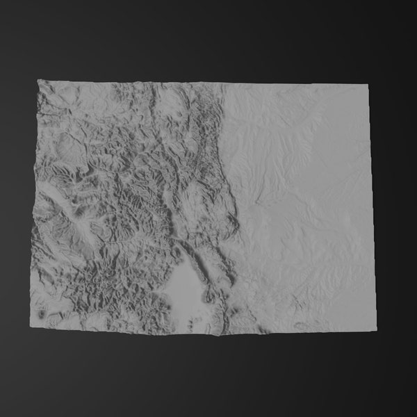 Cnc topo map stl - Etsy México